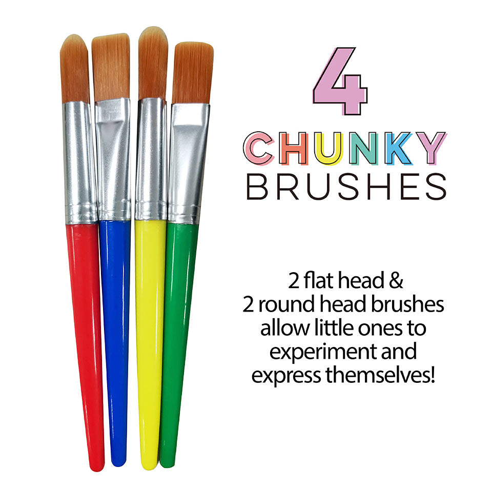 JR 4 Chunky Brushes – iheartartsupplies